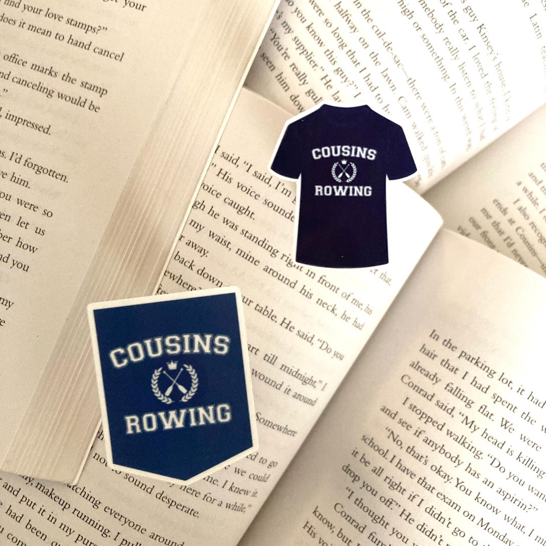 The Summer I Turned Pretty "cousins Rowing" Inspired Stickers - Etsy