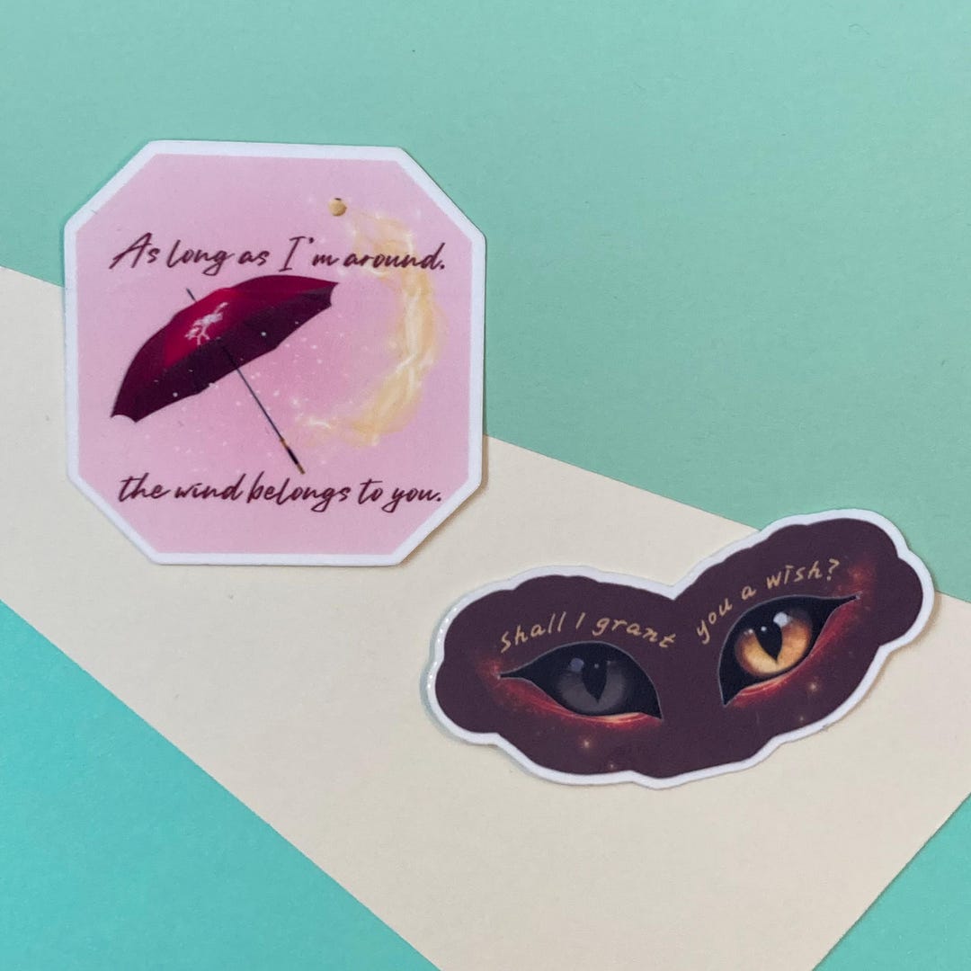 Tale of the Nine Tailed Inspired Sticker - Etsy