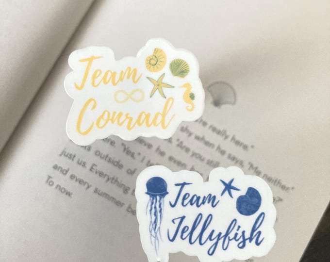 CLEAR Team Jeremiah Vinyl Sticker | the Summer I Turned Pretty Inspired ...