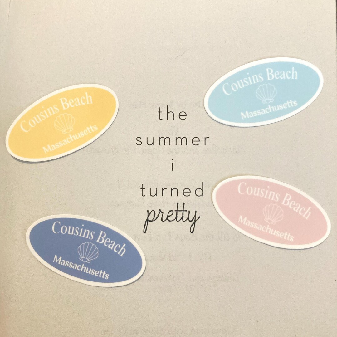 The Summer I Turned Pretty "cousins Beach" Inspired Stickers - Etsy