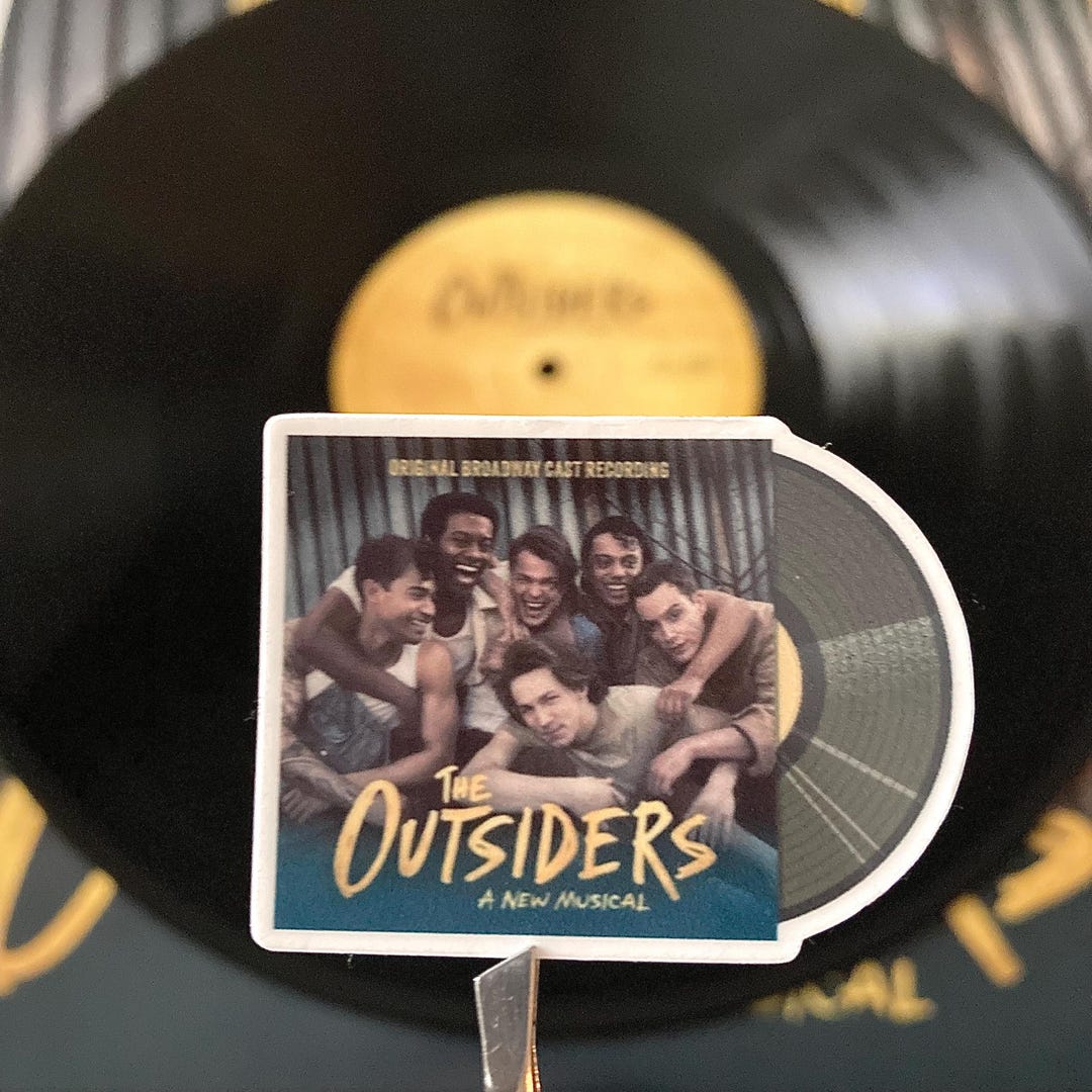 The Outsiders Musical Inspired "vinyl" Sticker - Etsy
