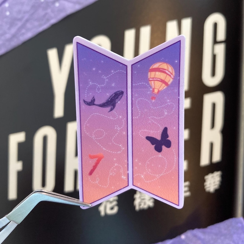 Bts Young Forever Sticker - Etsy