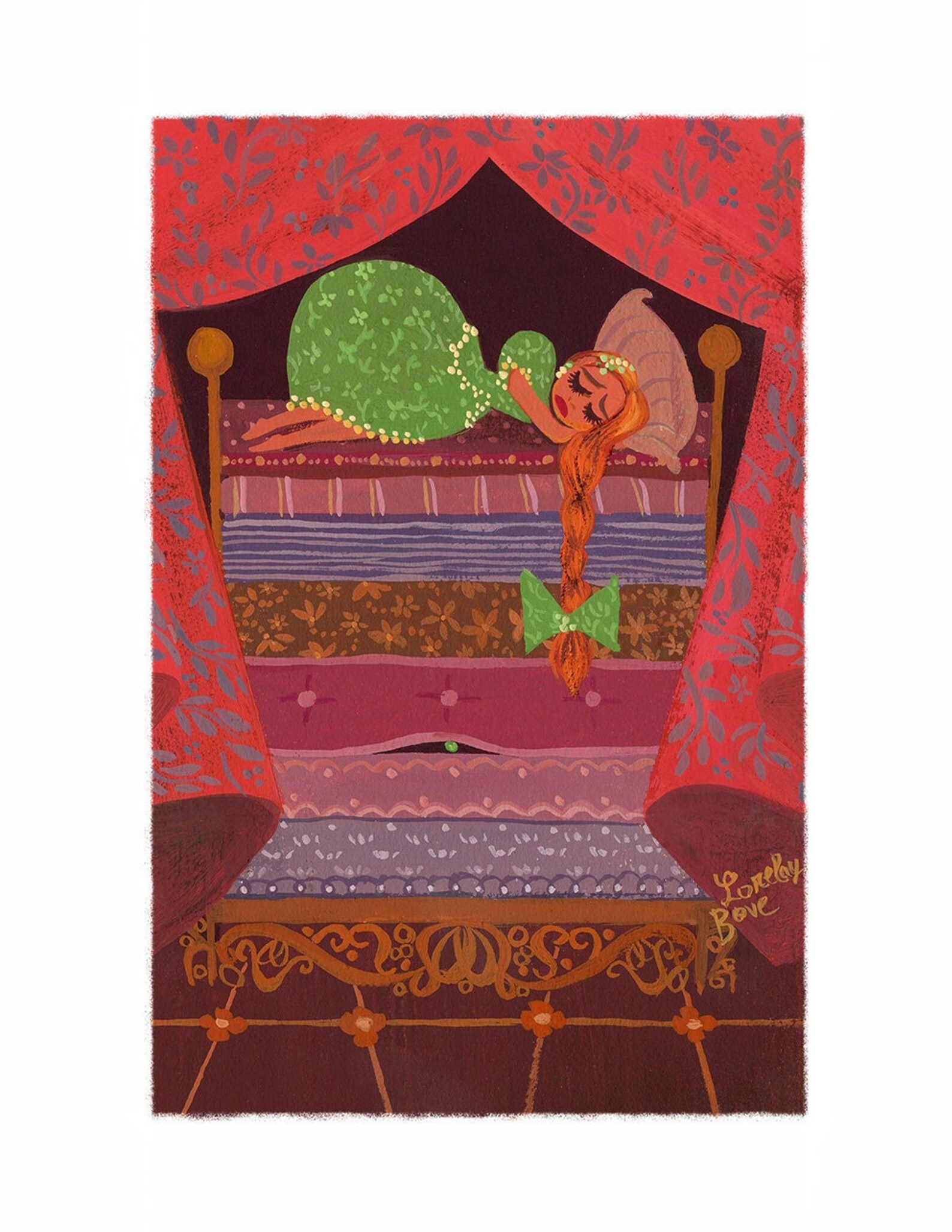Princess and the Pea - Etsy