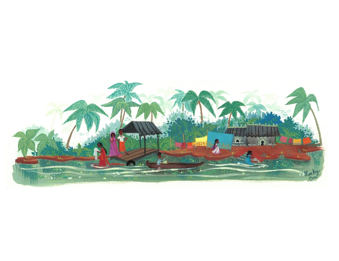 Kerala India - Etsy