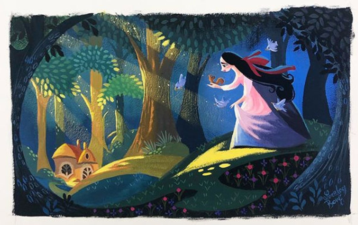 SNOW WHITE FOREST | Etsy