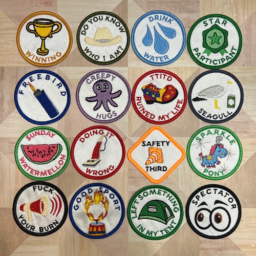 Merit & Demerit Adult BADGES PATCHES for Home Riders High - Etsy Canada