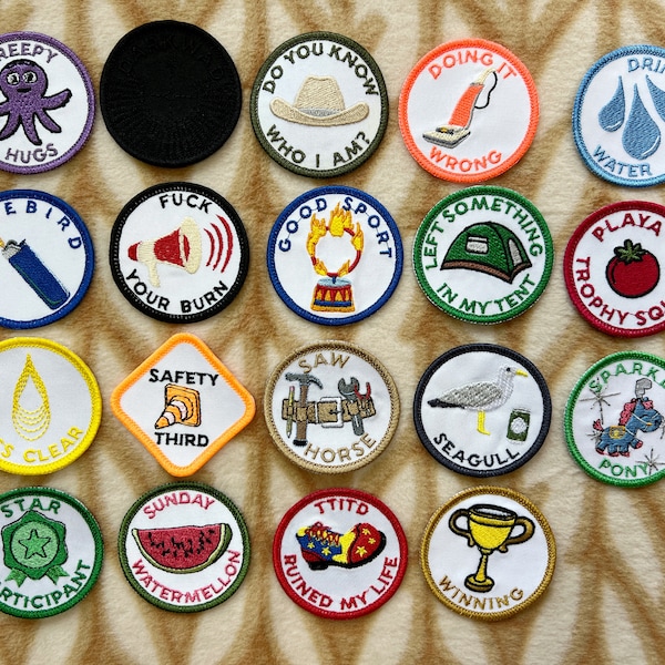 Merit Patches - Etsy