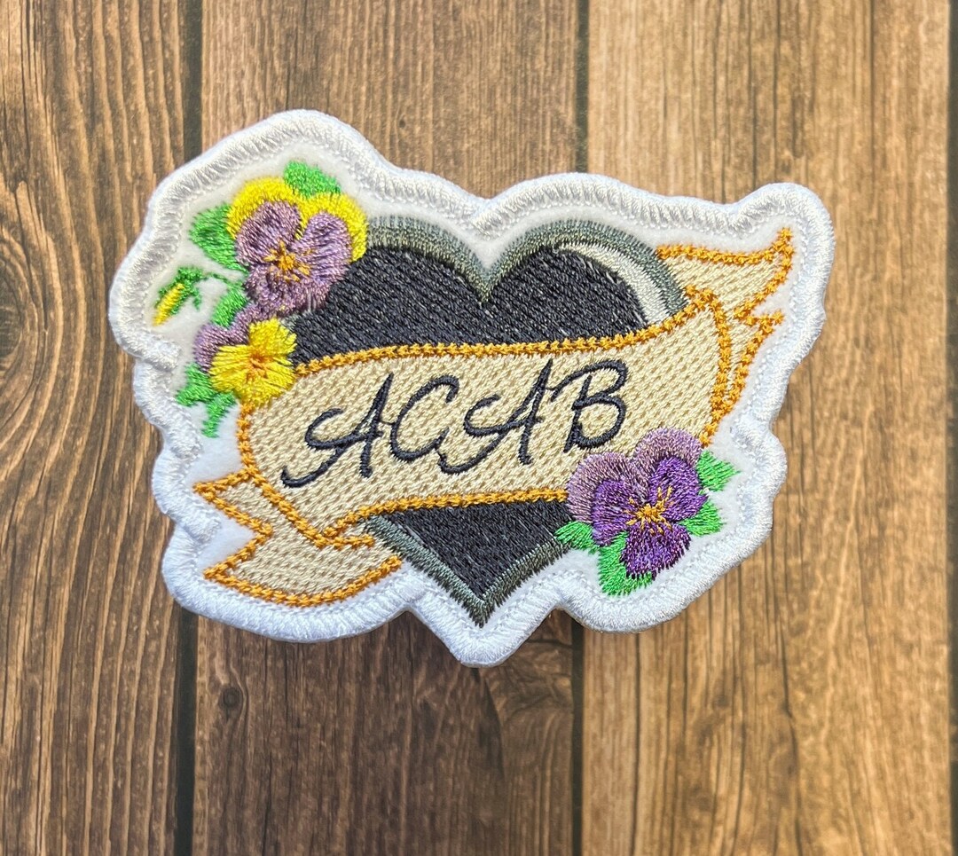 Handmade ACAB Patch - Etsy