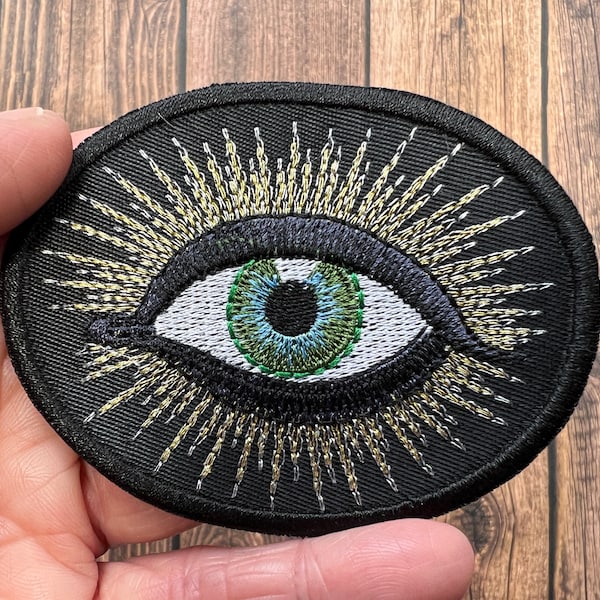 Evil Eye Patch - Etsy