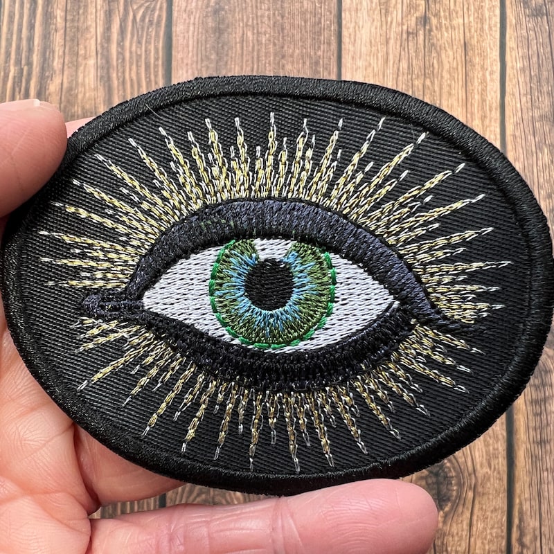Evil Eye Patch - Etsy