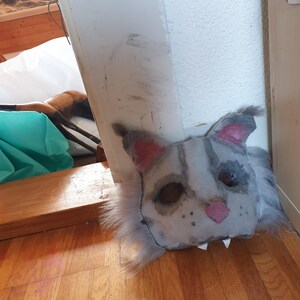 Hq Lynx Mask: Bendable Ears and 2 Remofeble Tonges!.very Cute Made Out ...