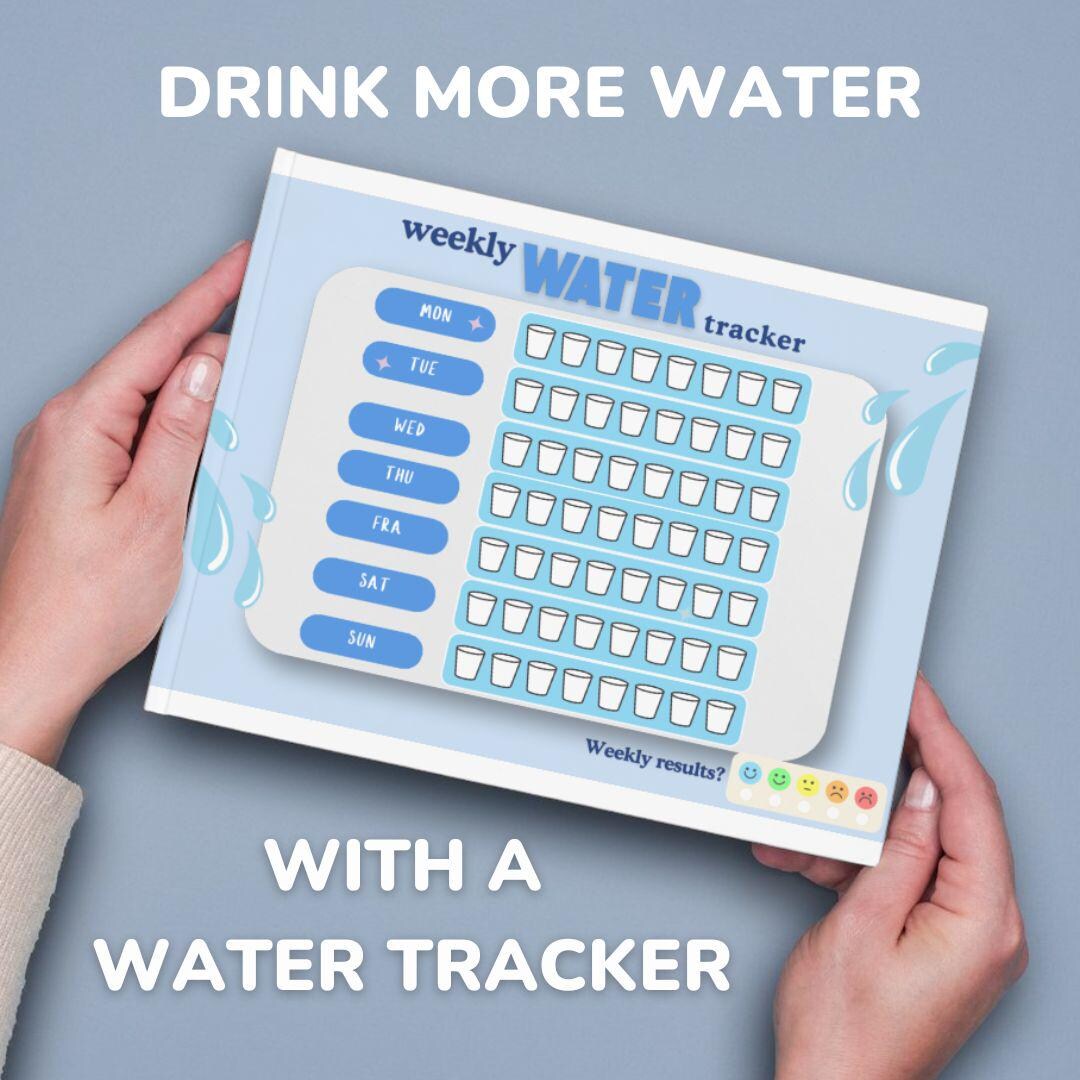 HYDRATION TRACKER, Water TRACKER, Drink More Motivational Hydration ...