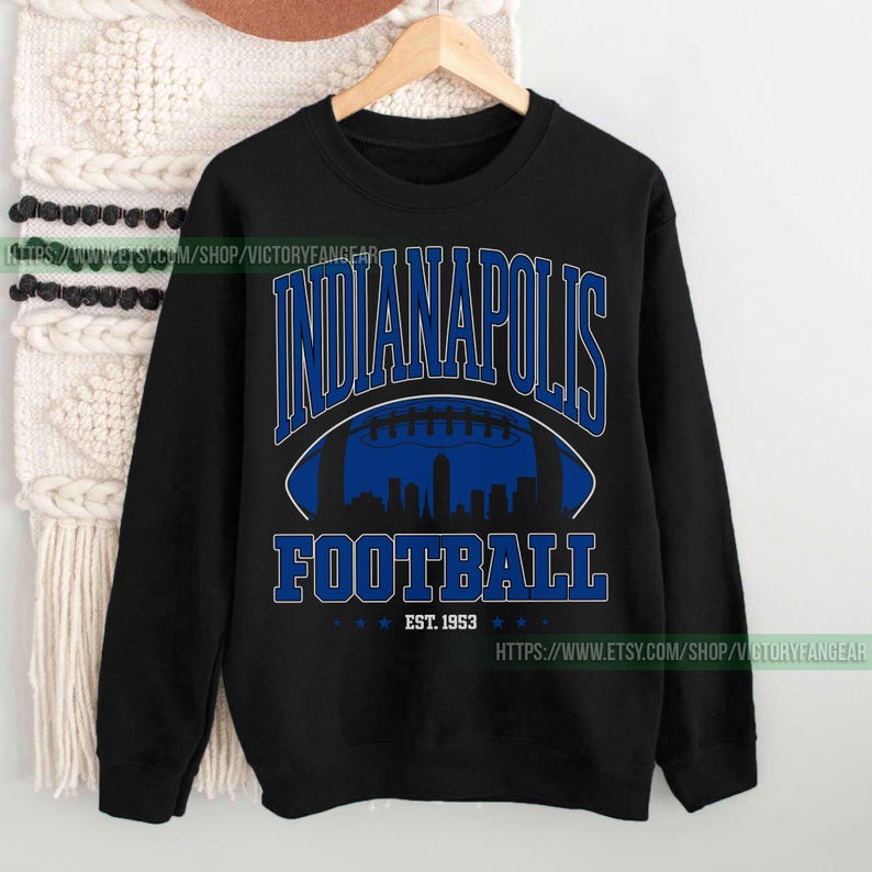 Indianapolis Football Vintage Sweatshirt T-shirt, Indianapolis Colt ...