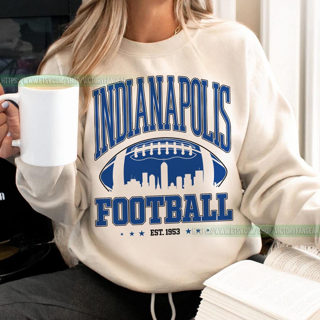 Indianapolis Football Vintage Sweatshirt T-shirt, Indianapolis Colt ...