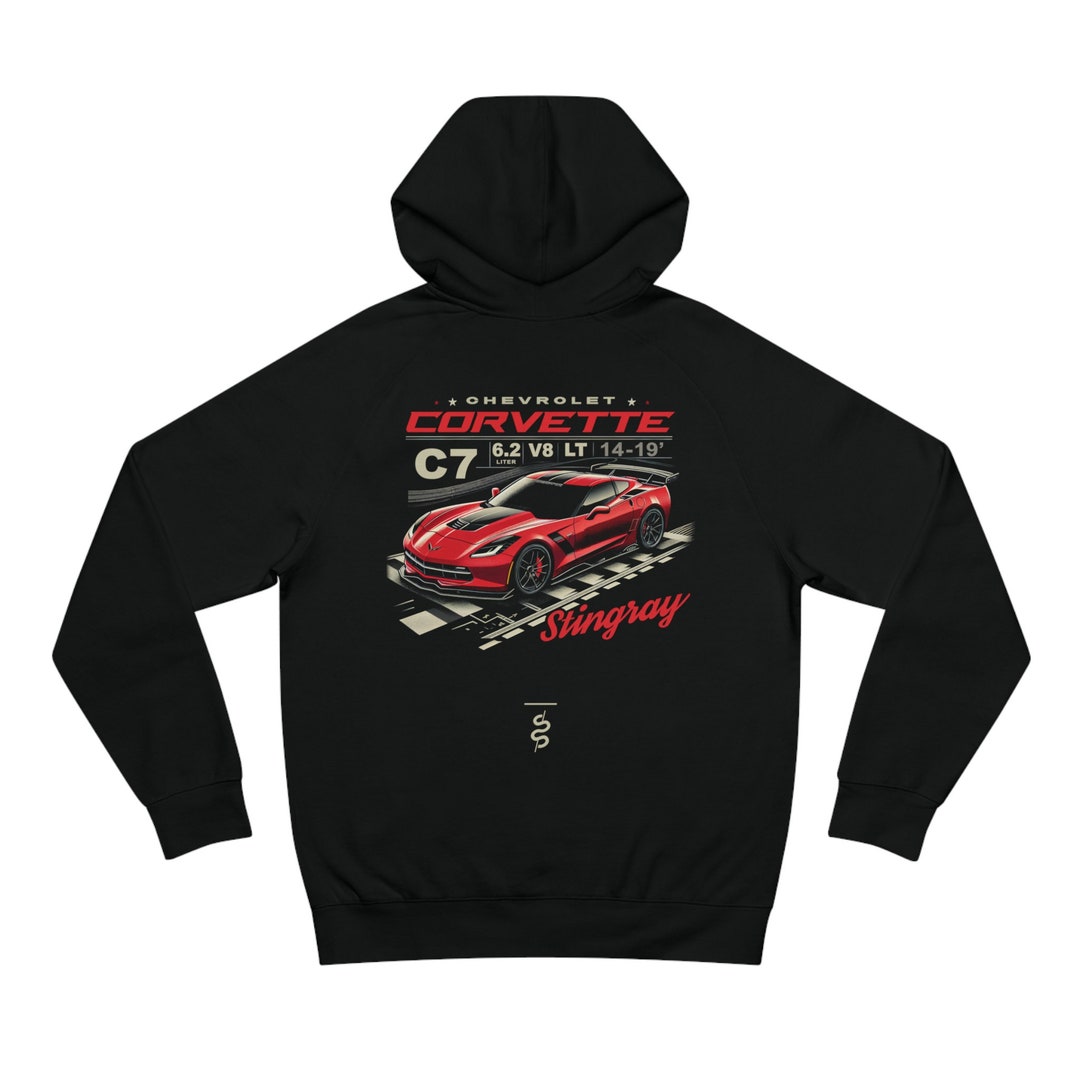 Chevrolet Corvette C7 14-19' Hoodie - Etsy