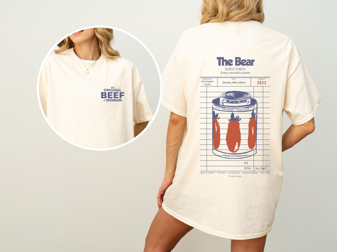 The Bear TV Show Funny Shirt, the Bear Merch, Jeremy Allen Fans, the ...