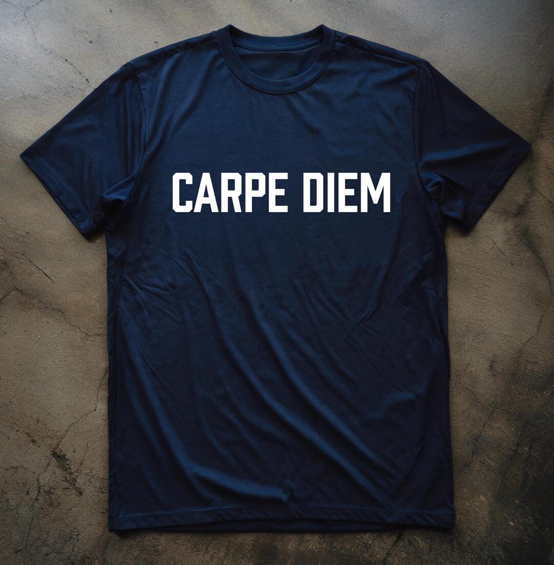Carpe Diem T-shirt: Unisex Jersey Tee, Movie Lover Gift - Etsy