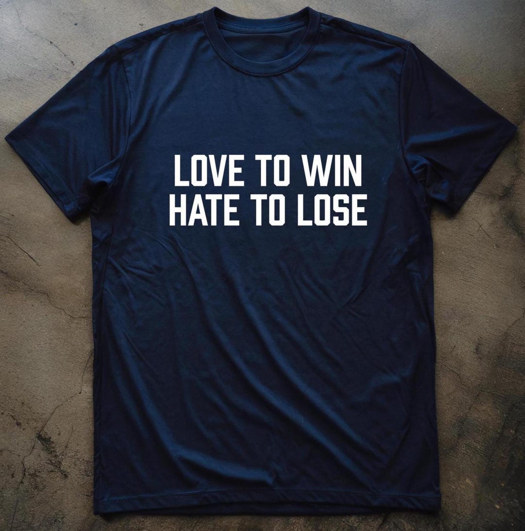 Love to Win T-shirt: Unisex College Style Hockey Tee - Etsy