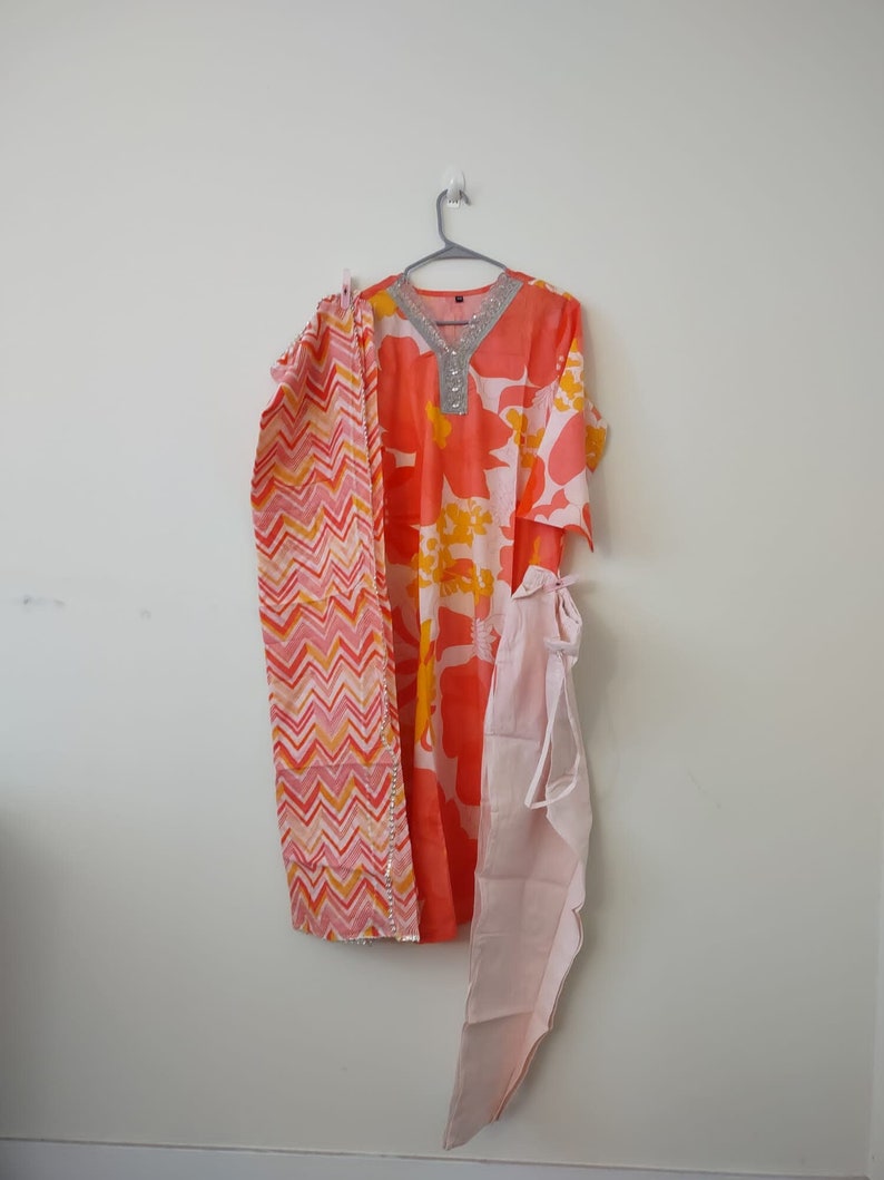 3-piece Salwar Set indian-style - Etsy