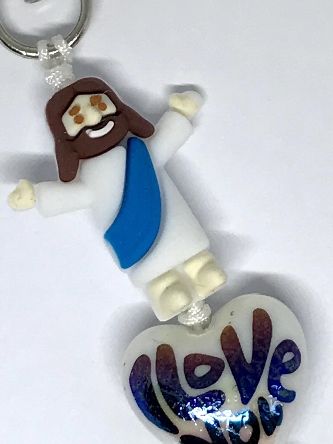 JESUS LOVES YOU Keychain - Etsy