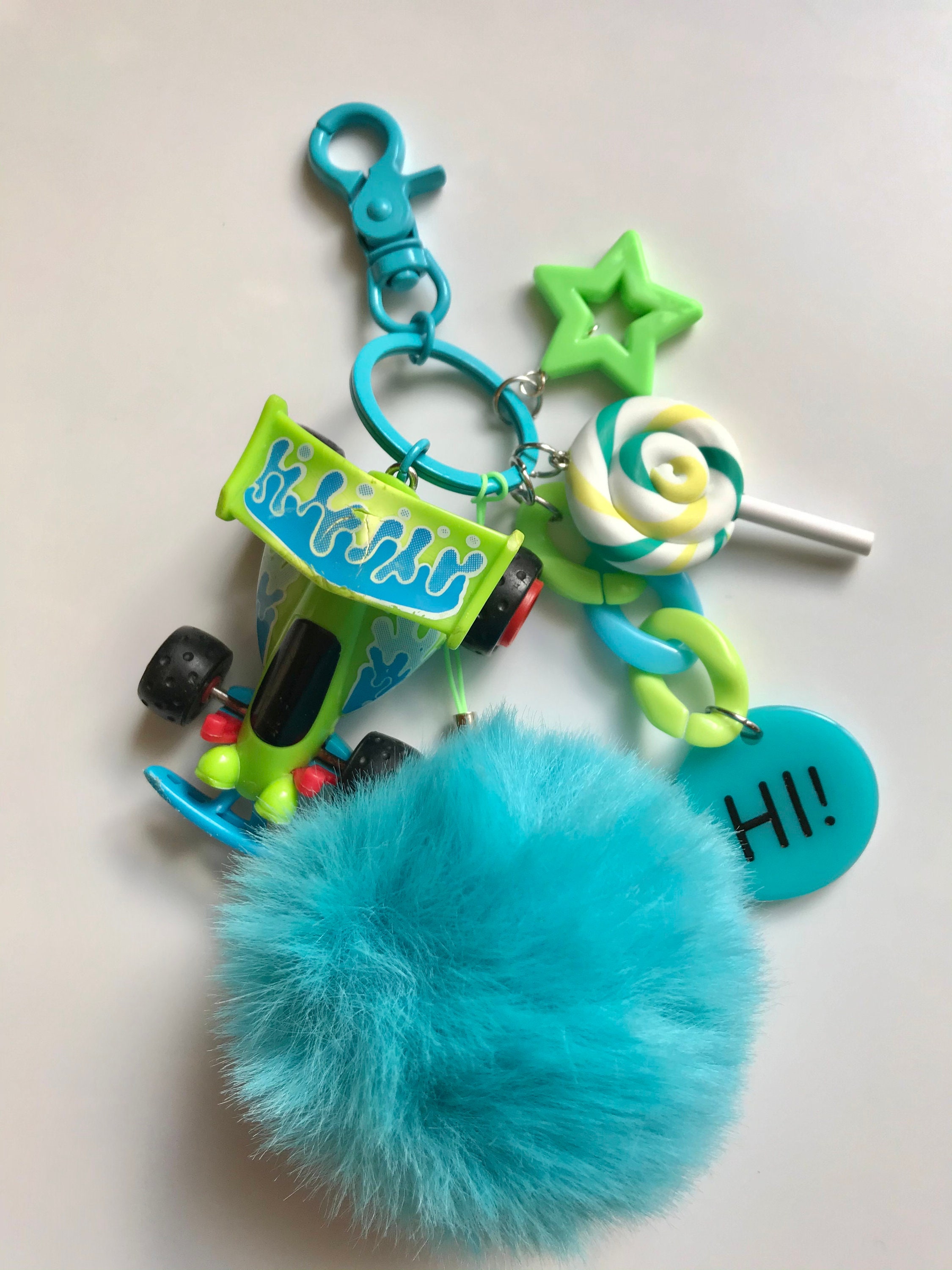 RC Remote Car Fun Keychain Charms | Etsy