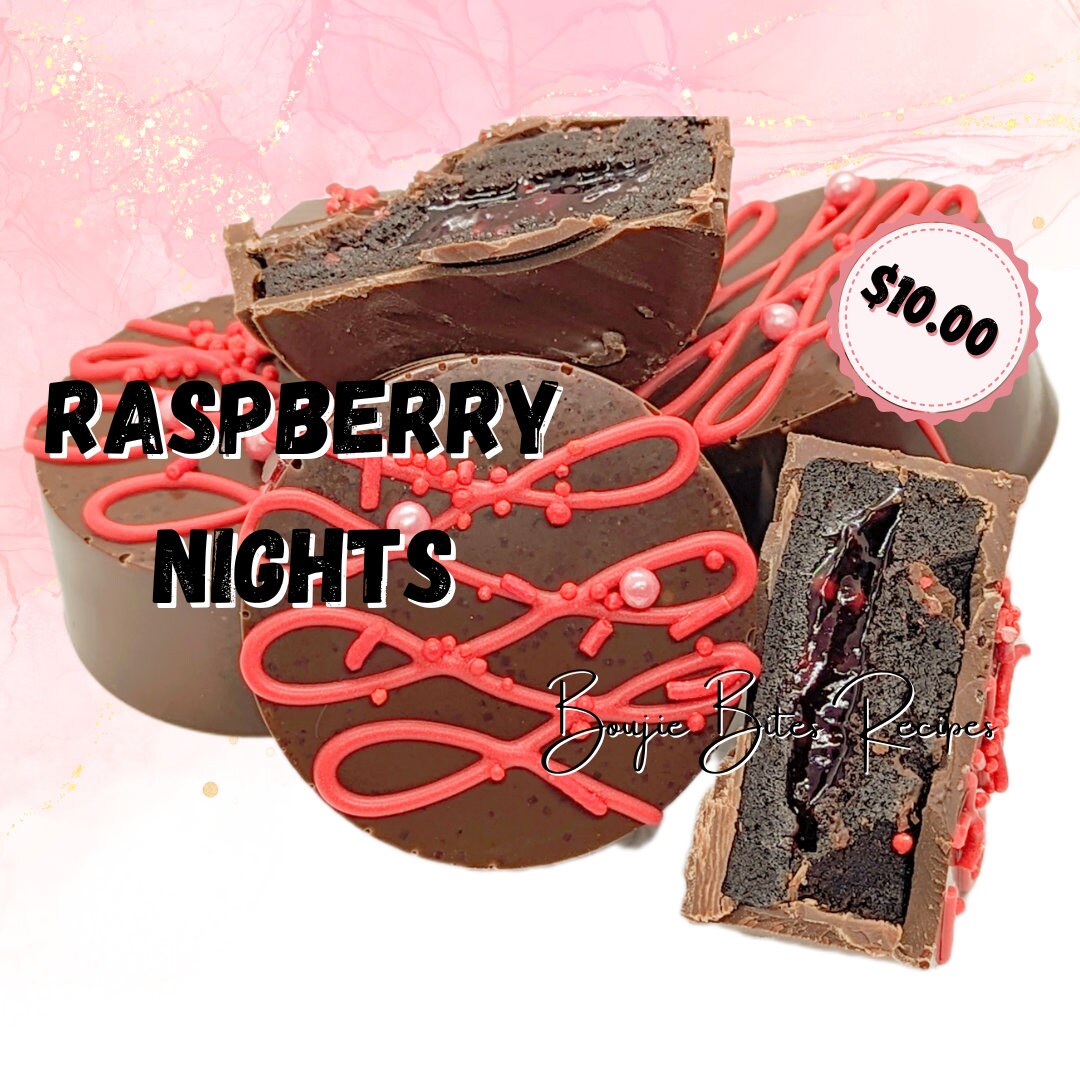 Raspberry Nights Cake Puck Recipe - Etsy