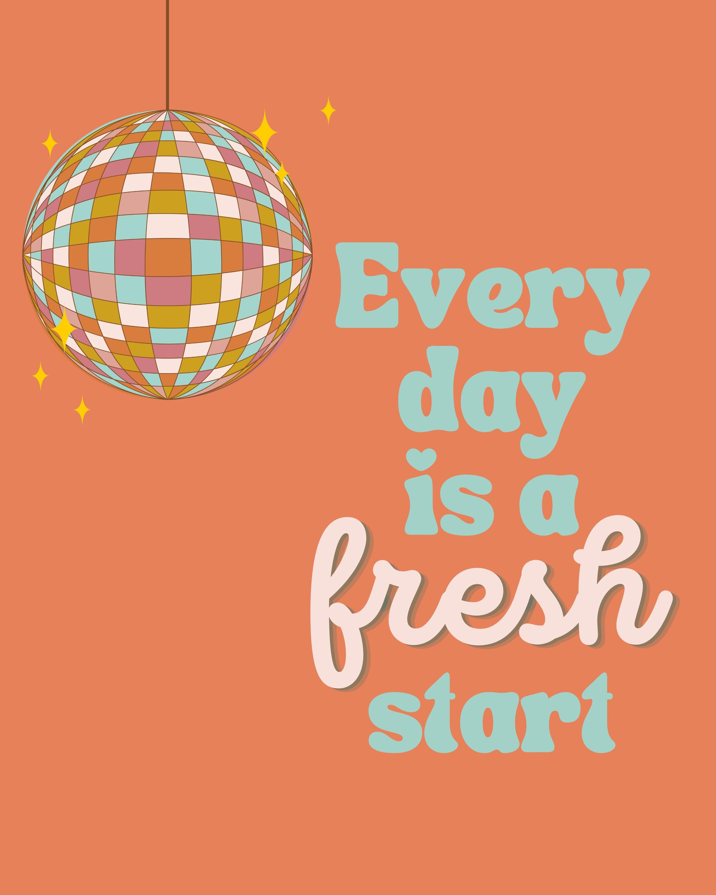 Retro 70s Positive Mindset Posters - Etsy