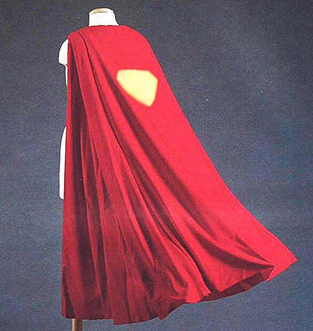 Classic Reeve Superman Super Man Adult Cape... With Padding, Tailored ...