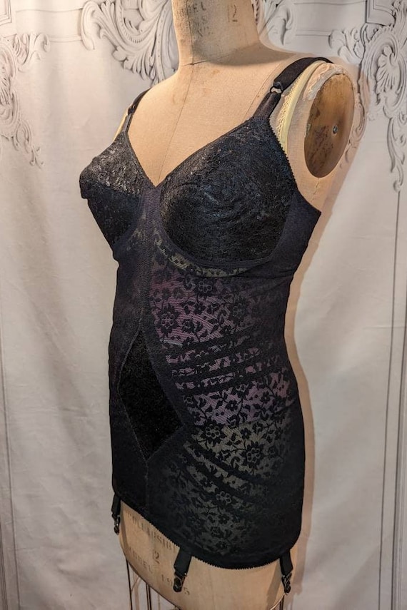 1940s 1950s Vintage PinUp Style "Rago" Longline Body … - Gem