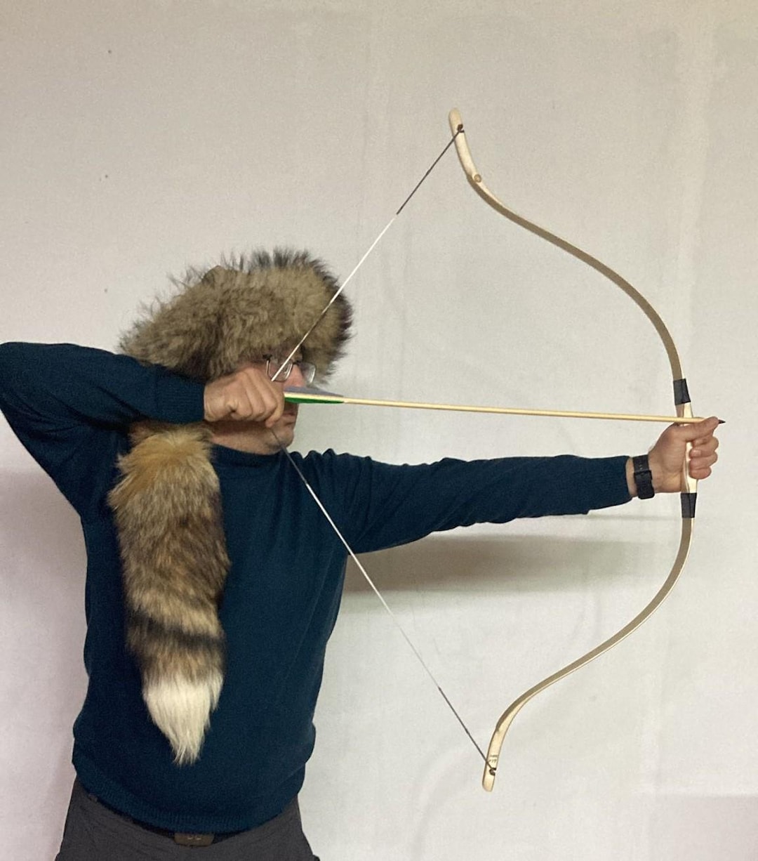 Traditional Nomadic Bow - Turkish Ottoman Style Laminated Wooden Bow ...