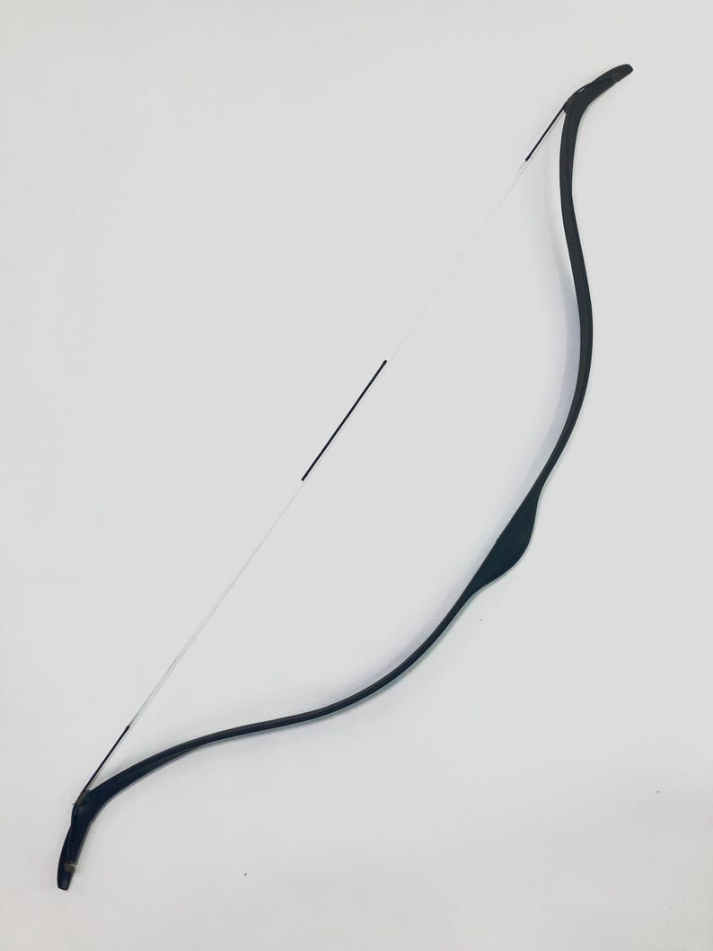 Turkish Nomadic Traditional Style Bow - Leather Covered Composite Fiber PV Resin Bow - 30-45 Lbs ...