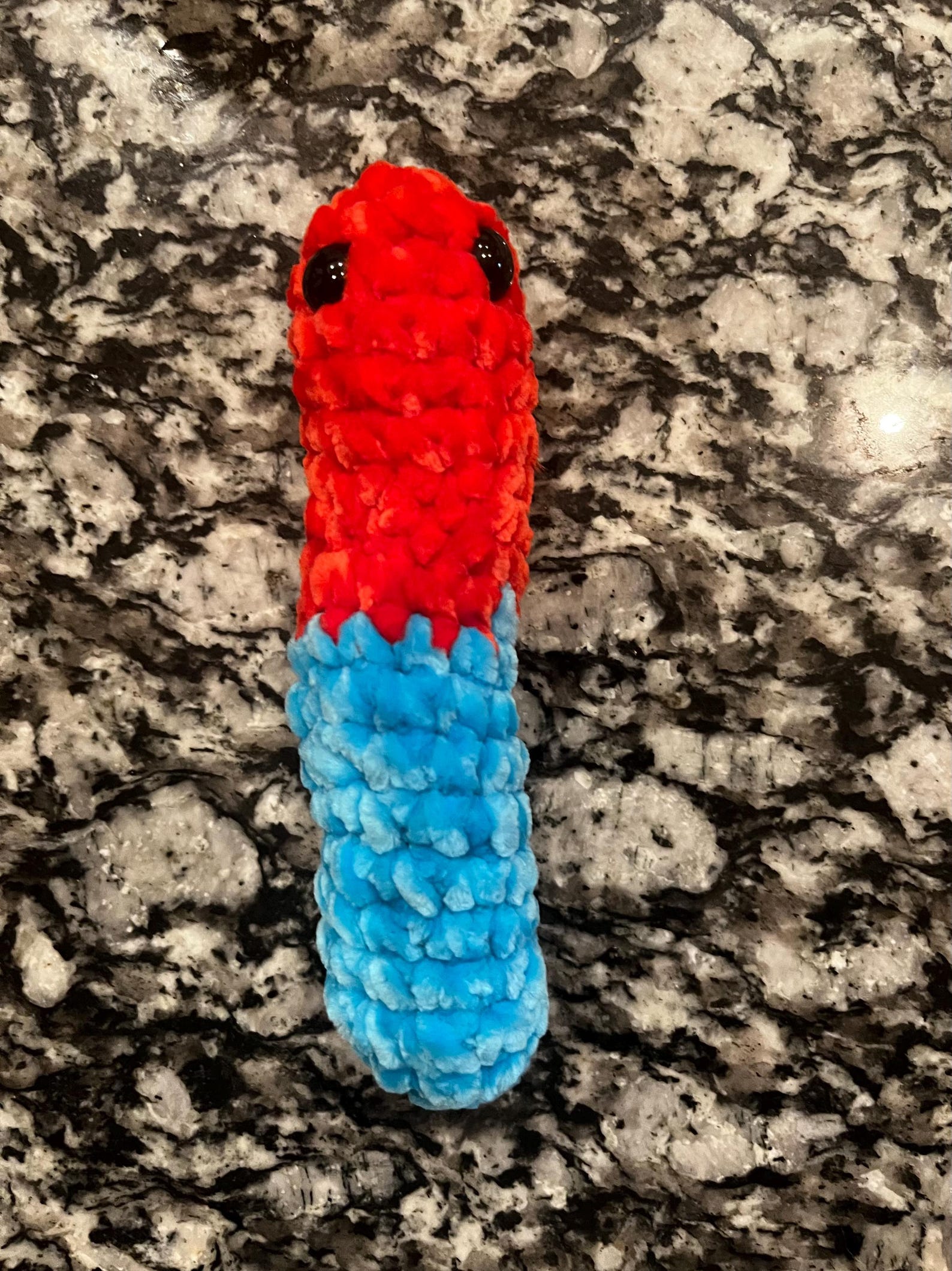 Crochet Amigurumi Gummy Worms Plush - Etsy