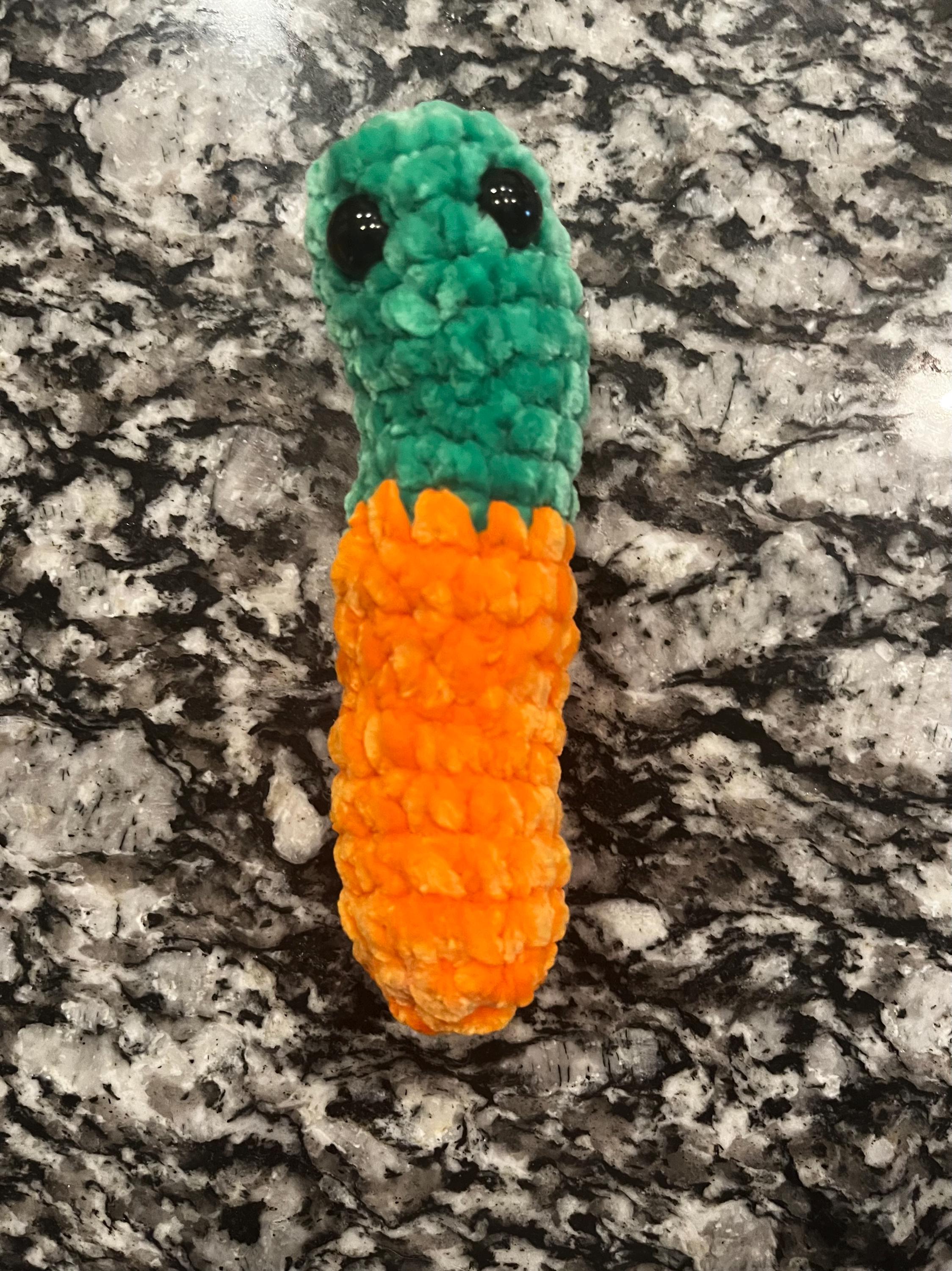 Crochet Amigurumi Gummy Worms Plush - Etsy