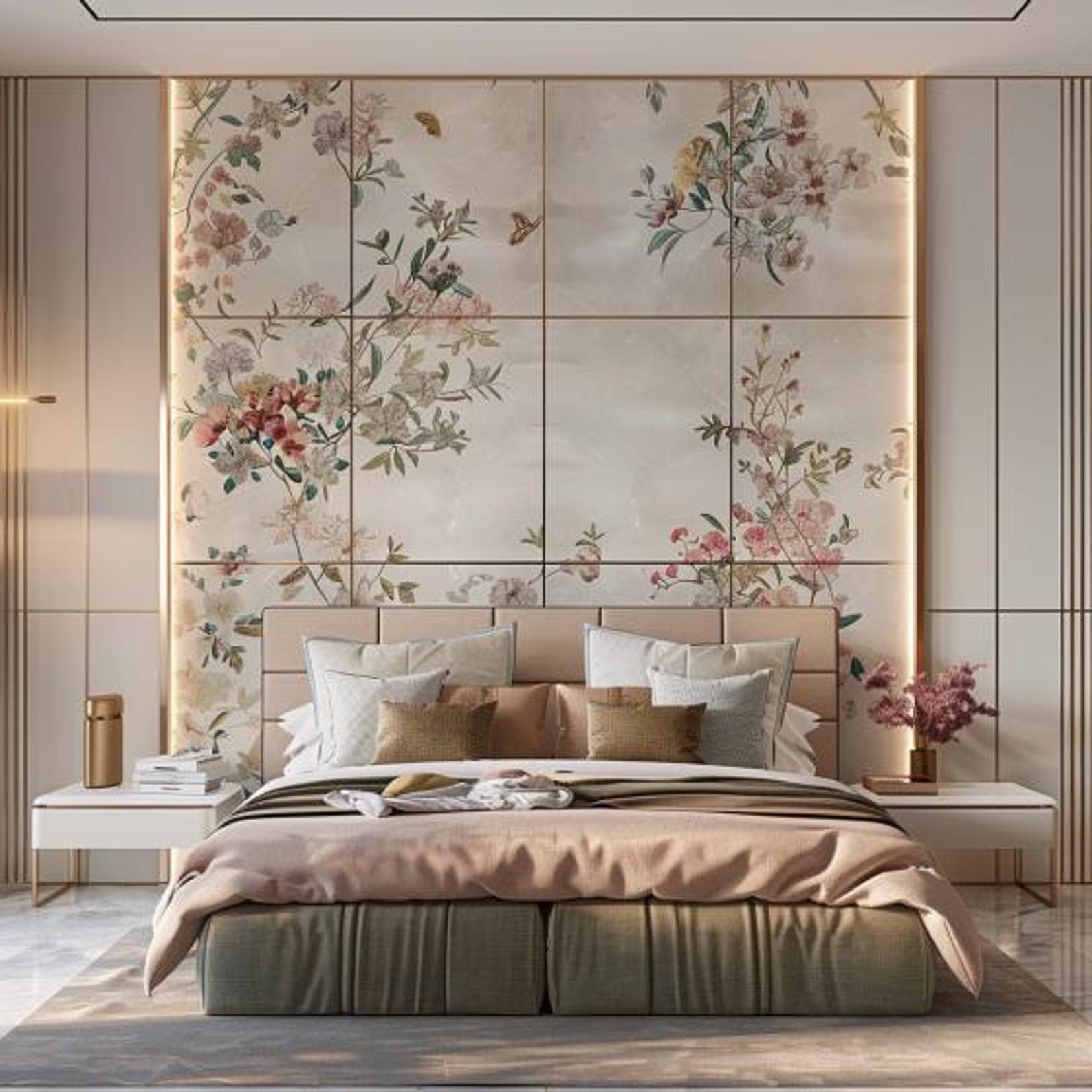 Custom Wall Panel | Upload Your Photo or Choose Our Fabric | Luxury ...