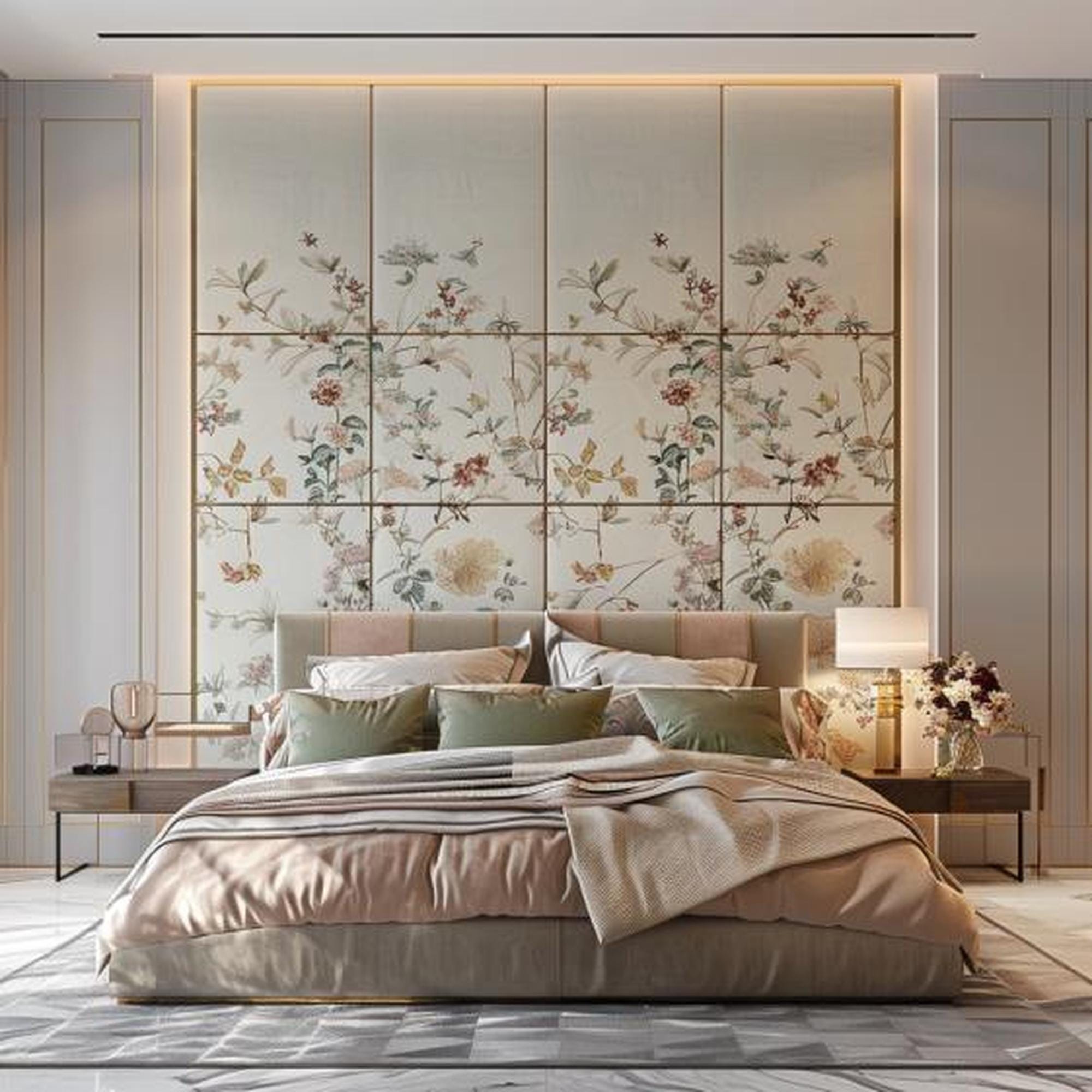 Custom Wall Panel | Upload Your Photo or Choose Our Fabric | Luxury ...