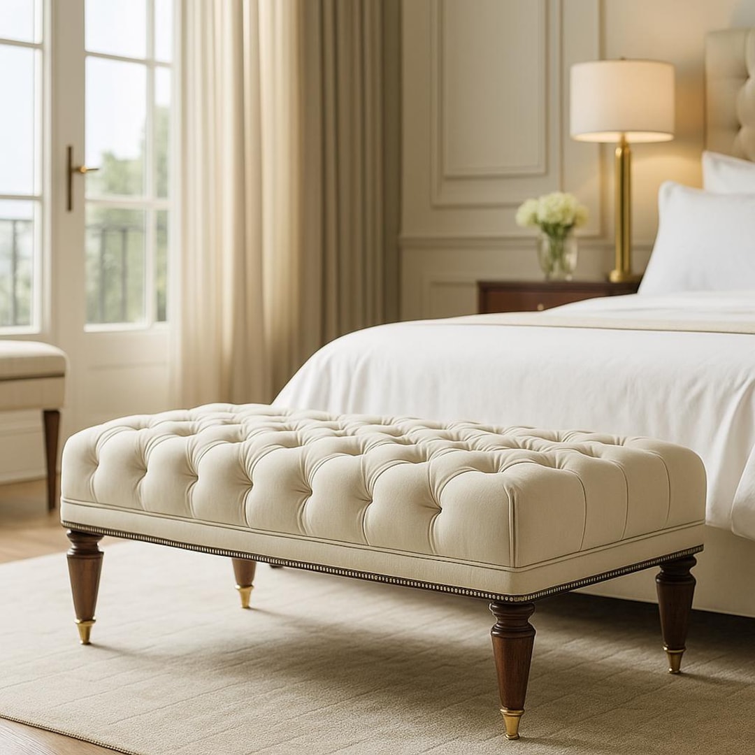 Luxury Designer Bench | Tufted Custom Seating for Interiors in NYC, LA ...