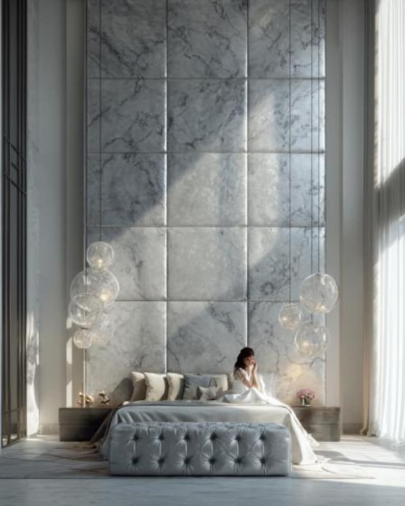 Modular Upholstered Wall Panels – Custom Headboard System for Designers ...