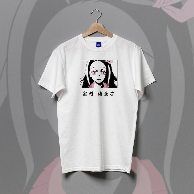 Demon Slayer Kamado Nezuko T-shirt Unisex Anime Character Custom ...