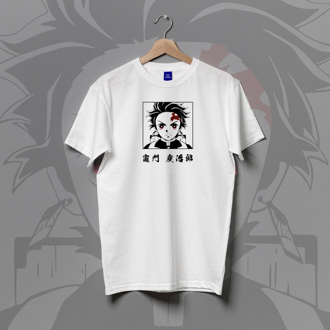 Demon Slayer Kamado Tanjiro T-shirt Unisex Anime Character Custom ...