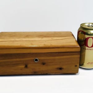 Vintage Lane Wood Box Mini Cedar Chest, Unusual Light Blonde Color - Etsy