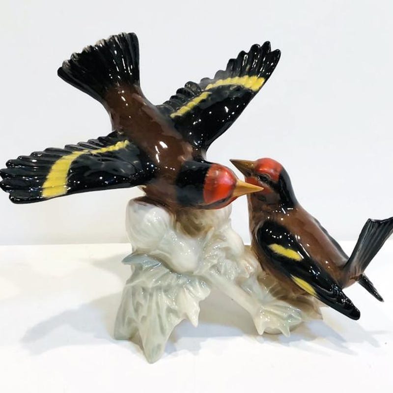 Goebel Red Head Figurine - Etsy