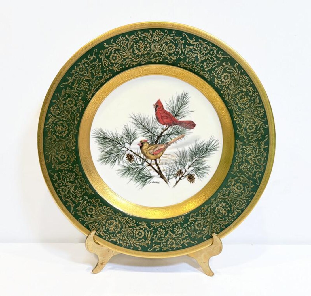 Vintage Limited Edition "lockhart Birds - Cardinal" Plate, Circa 1972 ...