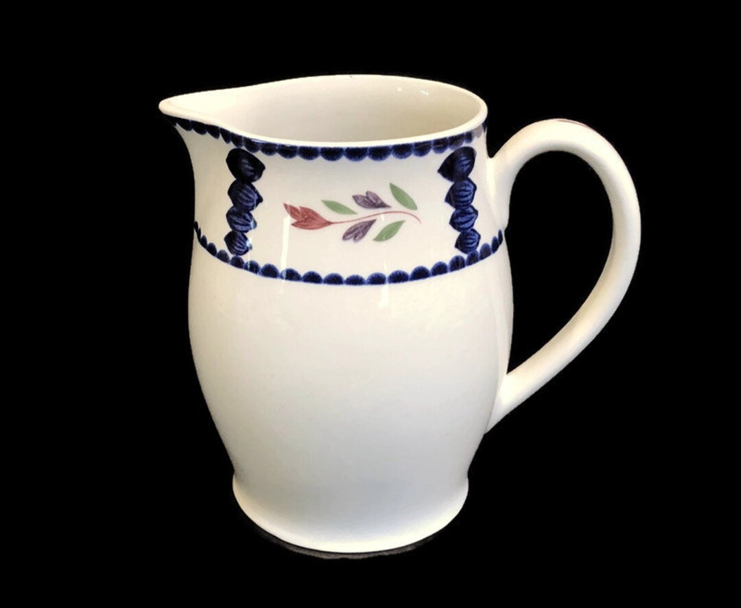 Vintage Adams "lancaster" Ironstone Pitcher - Etsy