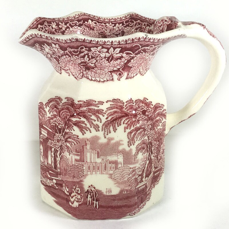 Transferware Pitcher - Etsy