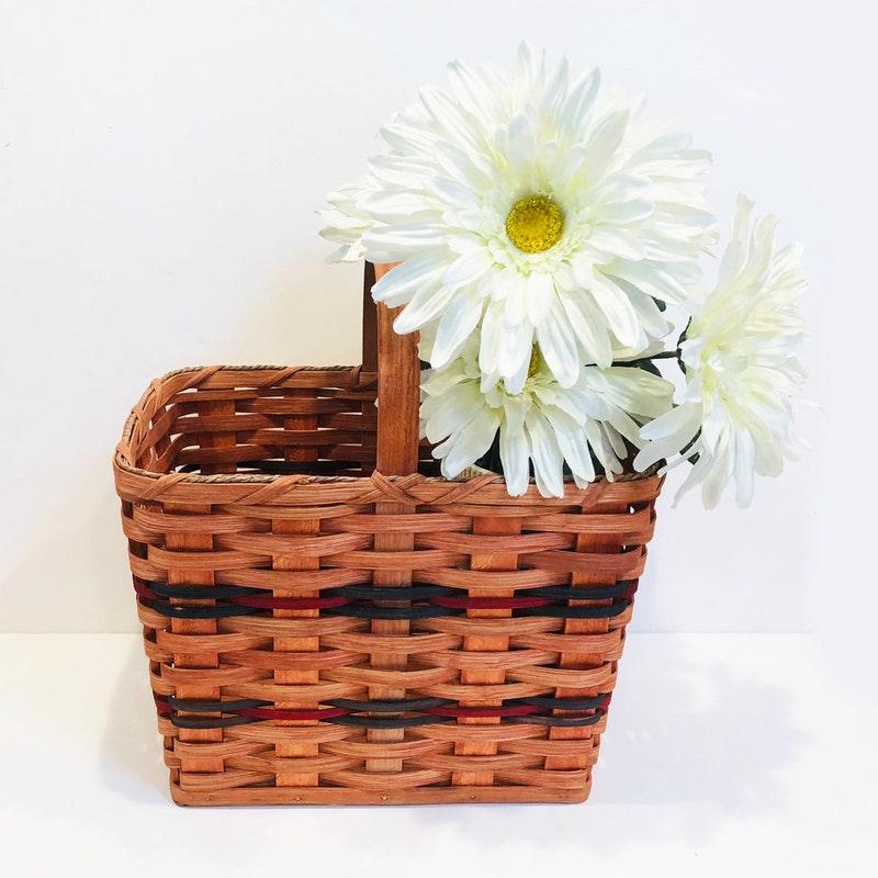 Wood Slat Basket - Etsy