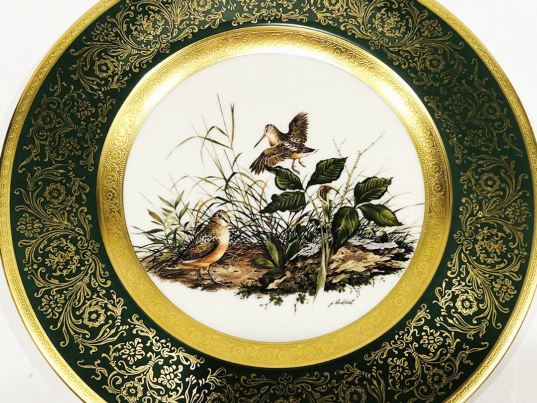 Vintage Limited Edition "lockhart Birds - Woodcock" Plate, Circa 1970 ...