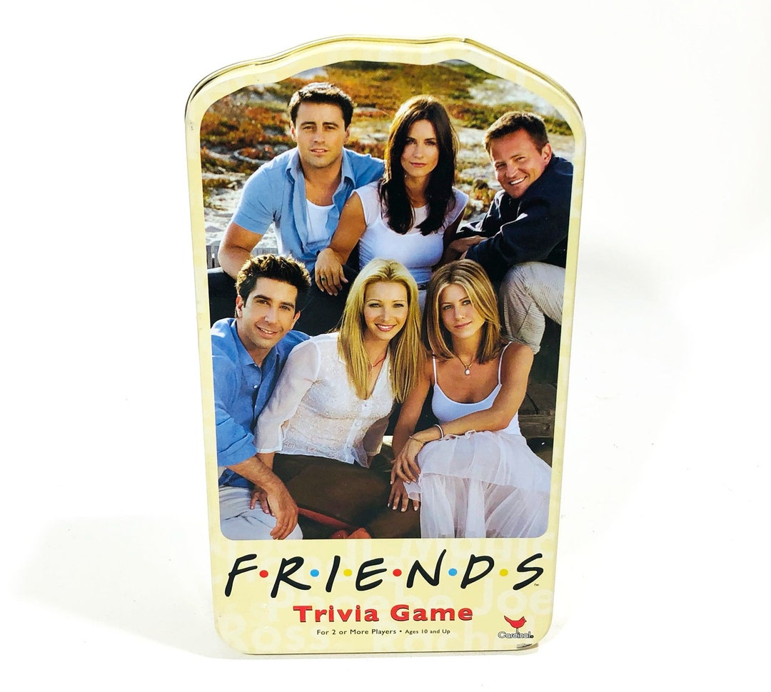 Friends Trivia Game Set, Tin and Game Cards/Instructions - Etsy.de