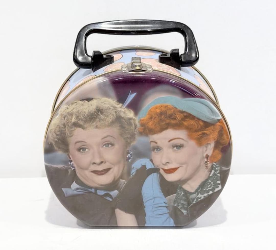 Vintage Lunch Box, the Lucy Show, "i Love Lucy", Black Plastic Handle ...