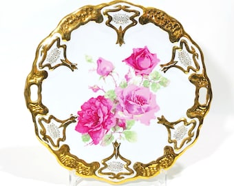 Antique Cake Plate - Etsy