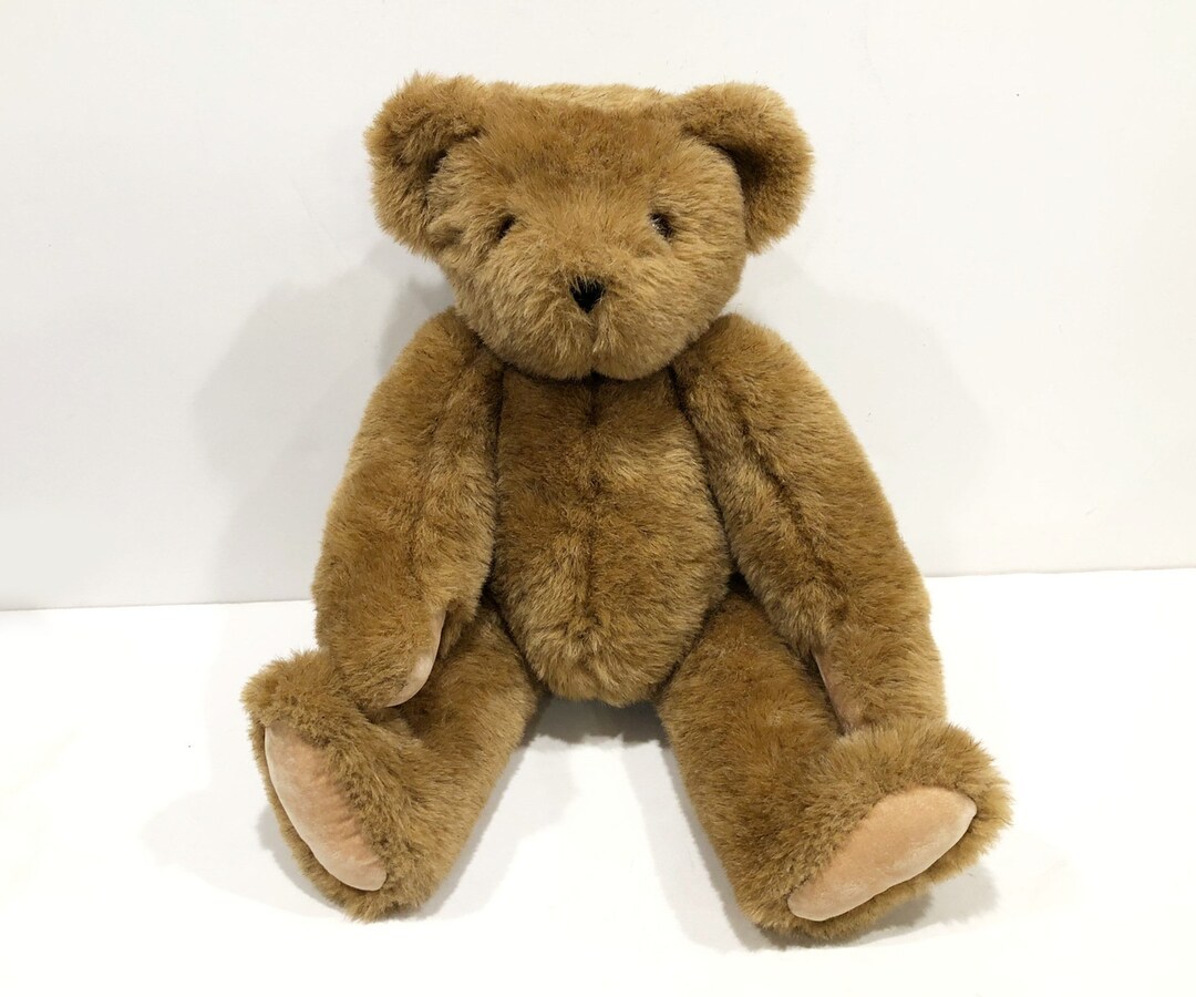 Vintage Vermont Teddy Bear 16 Tall Made in U.S.A. - Etsy